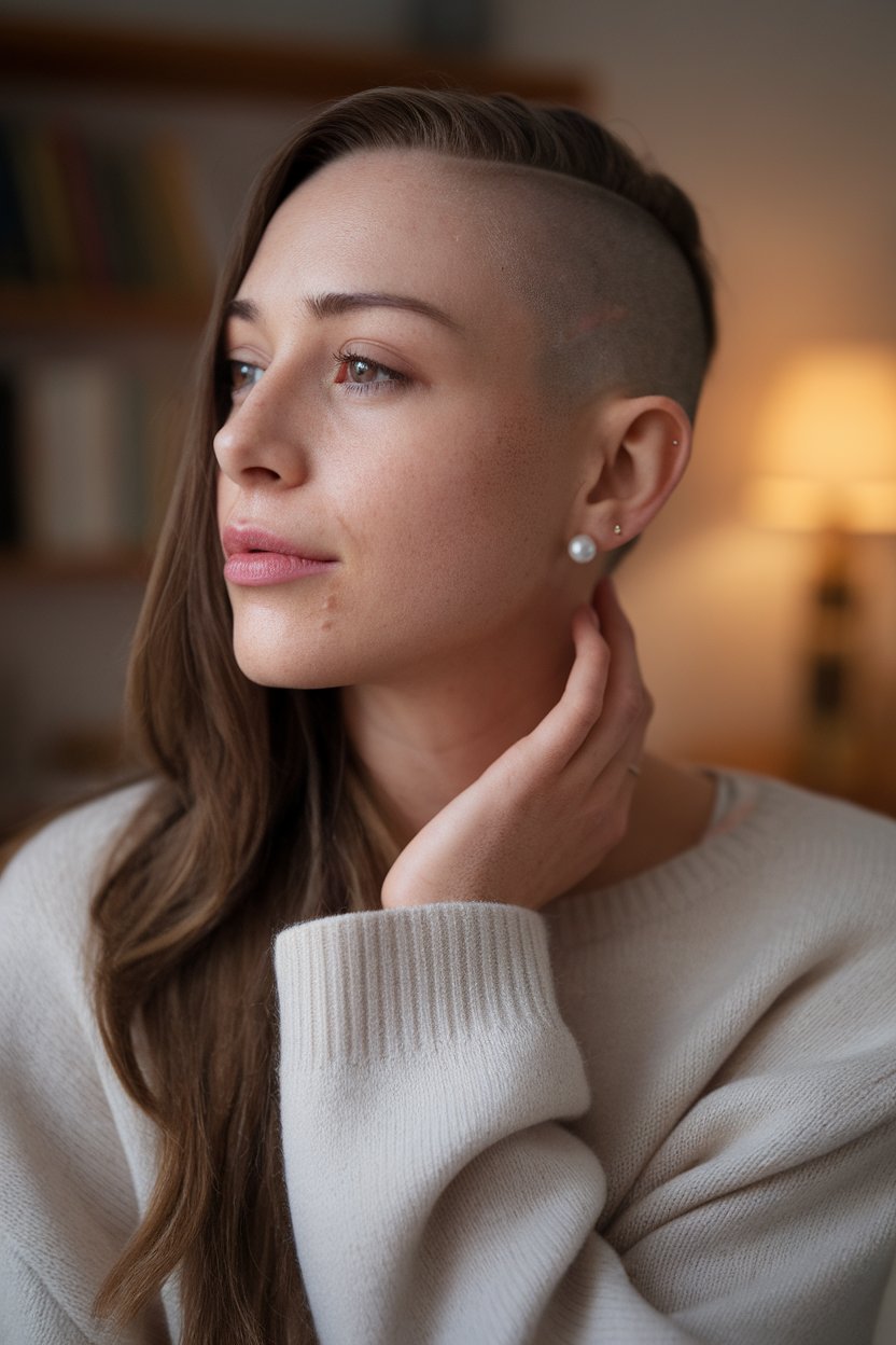 Undercut with Long Hair for Women: 25 Stunning Hairstyles to Inspire ...